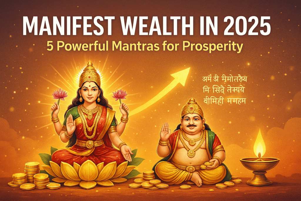 Manifest Wealth in 2025 – 5 Powerful Mantras for Prosperity